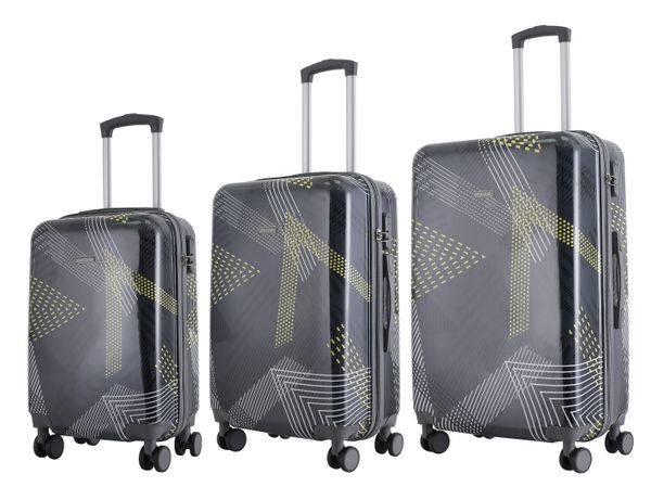 SEMILINE UNISEX'S ABS SUITCASE SET T5651-0
