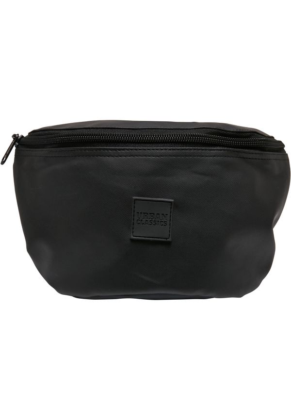 COATED BASIC WAIST BAG BLACK