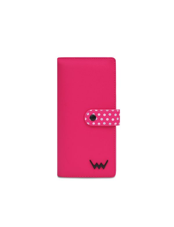 VUCH HERMIONE DOT DARK PINK WALLET