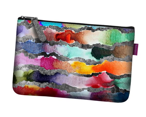 BERTONI UNISEX'S POCKET COSMETIC BAG AKWAREL