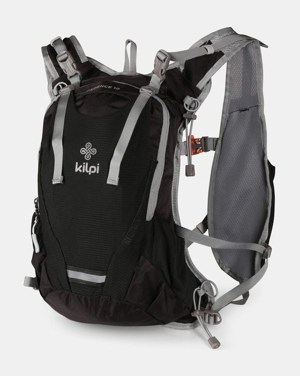 RUNNING AND CYCLING BACKPACK KILPI CADENCE 10-U BLACK