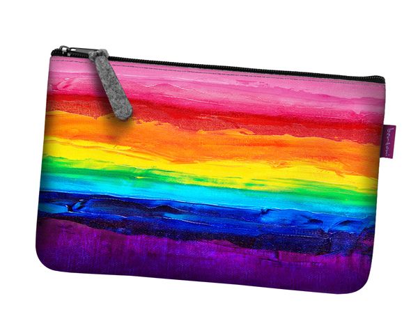 BERTONI UNISEX'S POCKET COSMETIC BAG COLORFULL