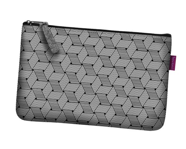 BERTONI UNISEX'S POCKET COSMETIC BAG CUBE