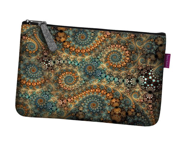 BERTONI UNISEX'S POCKET COSMETIC BAG HYPNOTIC