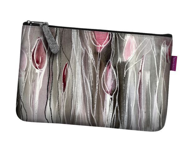BERTONI UNISEX'S POCKET COSMETIC BAG TULIPANY