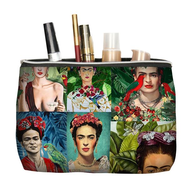 BERTONI UNISEX'S COSMETIC BAG SOLO MODERN FRIDA