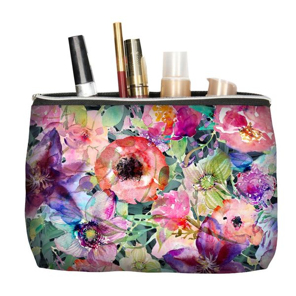 BERTONI UNISEX'S COSMETIC BAG SOLO FLORA