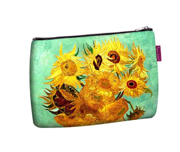 BERTONI UNISEX'S COSMETIC BAG SOLO SUNFLOWERS