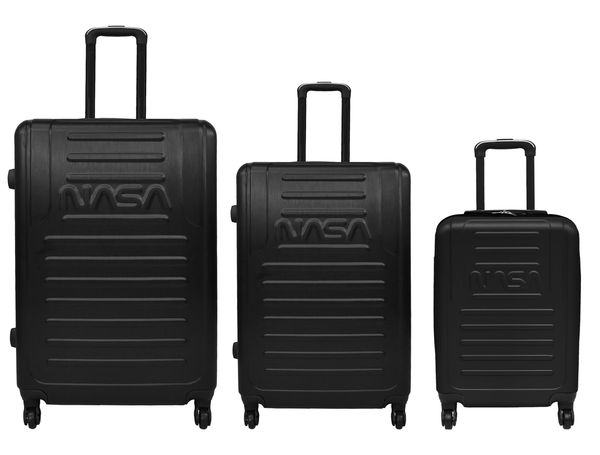SEMILINE UNISEX'S 3-IN-1 ABS SUITCASES SET T5800-0