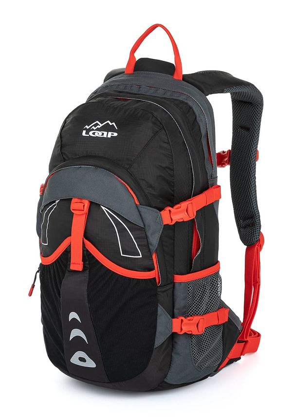 CYCLING BACKPACK LOAP TOPGATE BLACK/RED