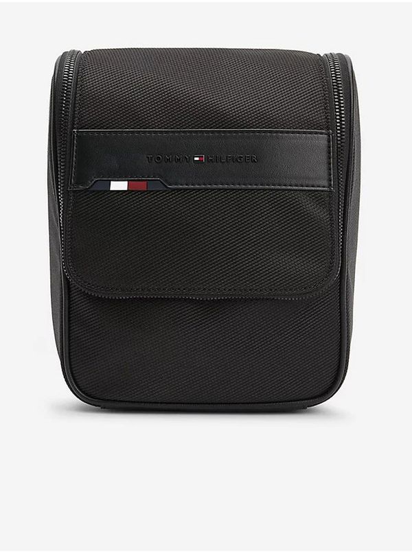 BLACK MEN'S COSMETIC BAG TOMMY HILFIGER - MEN