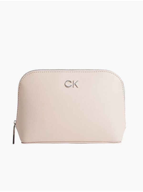 LIGHT PINK WOMEN'S COSMETIC BAG CALVIN KLEIN - WOMEN