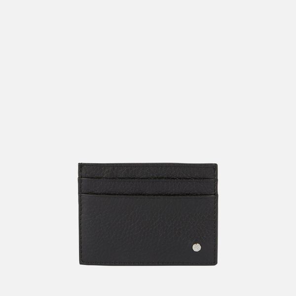 BLACK MEN'S WALLET GEOX - MEN'S
