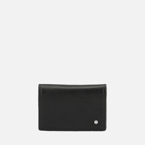 BLACK MEN'S WALLET GEOX - MEN'S