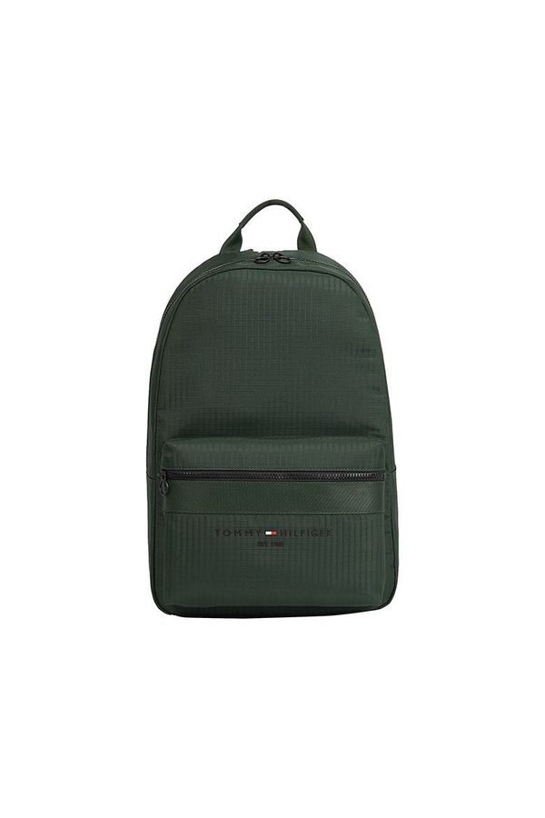 TOMMY HILFIGER BACKPACK - TH ESTABLISHED BACKPACK GREEN