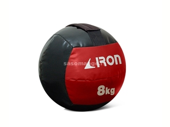 Wall Ball - Fitnes lopta za bacanje 8kg sa 2 ručice