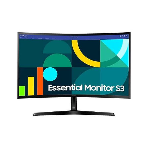 SAMSUNG Monitor LS27D366GAUXEN 27"/VA,zakrivljen/1920x1080/100Hz/4ms GtG/VGA,HDMI/VESA/crna