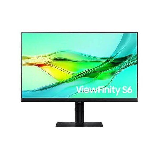 SAMSUNG Monitor LS24D600UAUXEN 24"/IPS/2560x1440/100Hz/5ms GtG/HDMIx2,DP,USB,LAN/Pivot,visina/crna