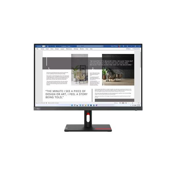 LENOVO MON 27 S27i-30 27" FHD/IPS/HDMI/VGA/100Hz/3Y, 63DFKAT4EU