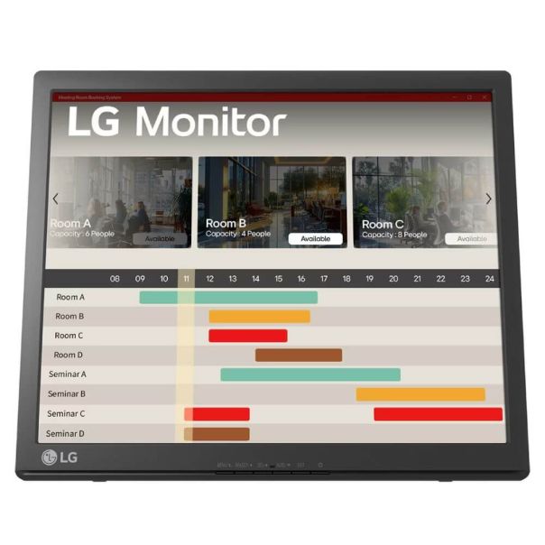 LG Monitor 17BR30T-B 17"/TN,Touch,5:4/1280x1024/75Hz/5ms GtG/VGA,USB/VESA/crna