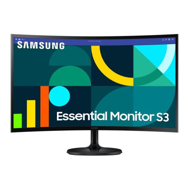 SAMSUNG Monitor LS27D360GAUXEN 27"/VA,zakrivljen/1920x1080/100Hz/4ms GtG/VGA,HDMI/VESA/crna