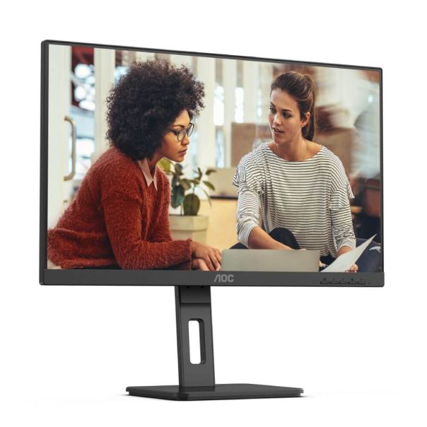 AOC Monitor Q27E3UMF 27"/VA/2560x1440/75Hz/4ms GtG/HDMI,DP,USB/Pivot,visina/zvučnici/crna