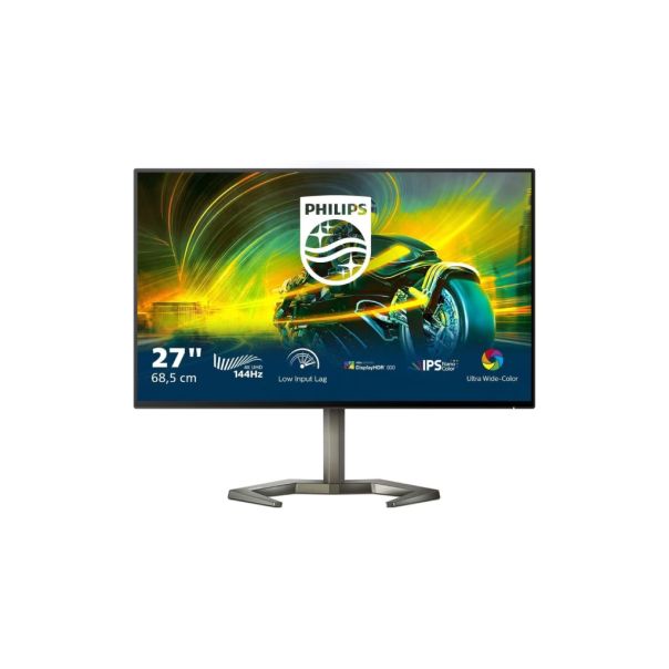 PHILIPS Monitor EVNIA 27M1F5800/00 27"/IPS/3840x2160/144Hz/1ms GtG/HDMIx2,DPx2,USB/Gsync/Pivot/crna