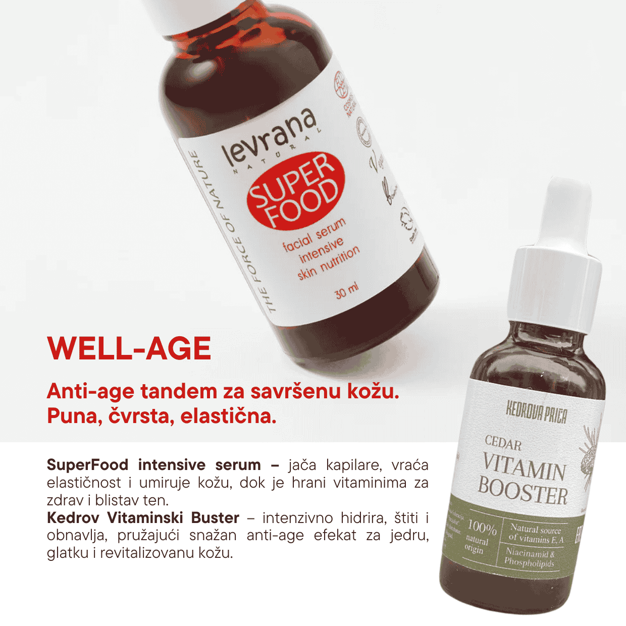 Anti age tandem za završenu kožu 60 ml