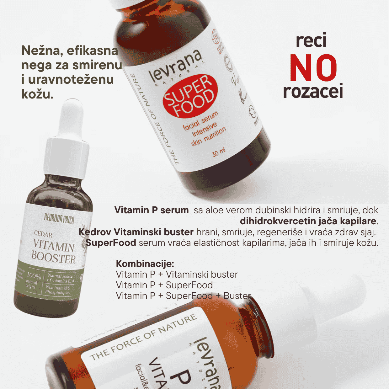 Set reci NO rozacei i kuperozi 90 ml