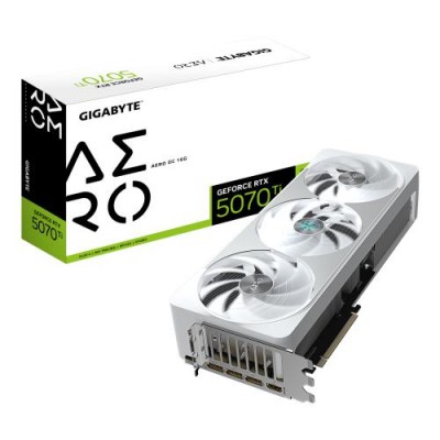 GeForce® RTX 5070 Ti AERO OC 16G Gigabyte GV-N507TAERO OC-16GD