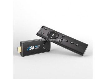 H98 mini Smart tv box stick sa blutootom 5.0 sluzi za gledanje besplatne kablovske televizije.