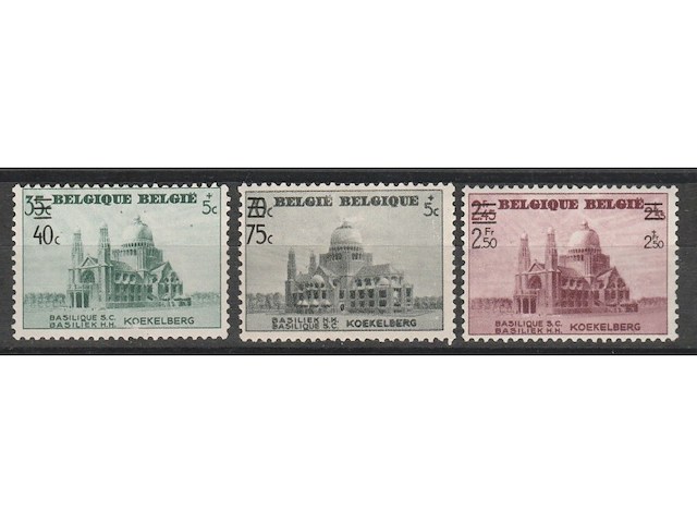 Belgium, Belgija - 1938 - Basilica of Koekelberg  - MNG