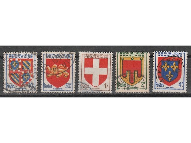 Francuska, France - Coat of Arms - 1949