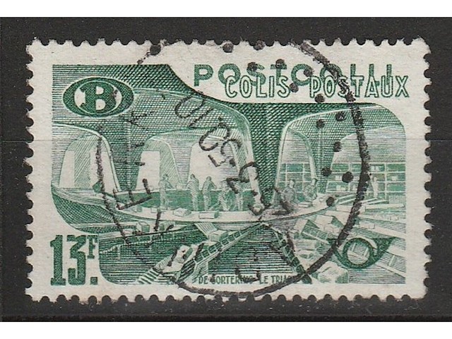 Belgium, Belgija - 1950 - Railway Stamp