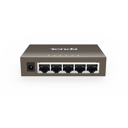 Tenda 5-Port 10/100/1000M Switch Base-T Ethernet ports, auto MDI/MDIX | TEG1005D