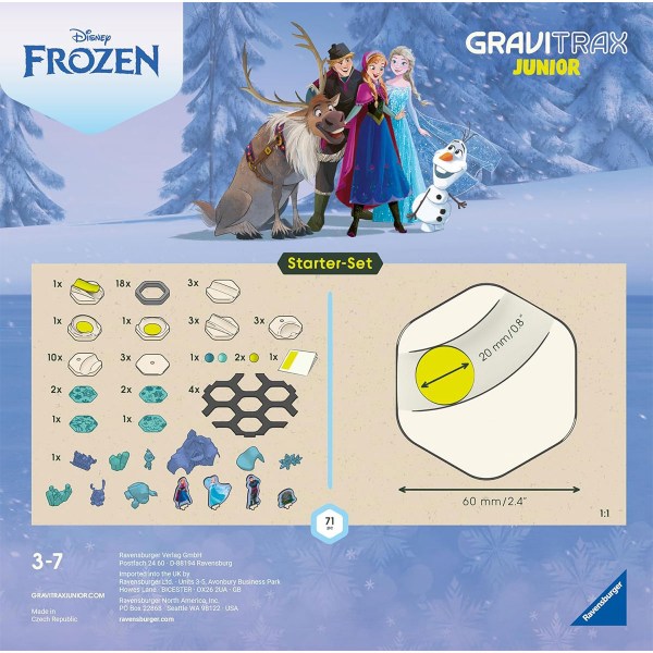 Ravensburger društvena igra - GraviTrax junior Frozen starter set RA73385