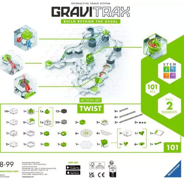 Ravensburger društvena igra - GraviTrax twist RA22576