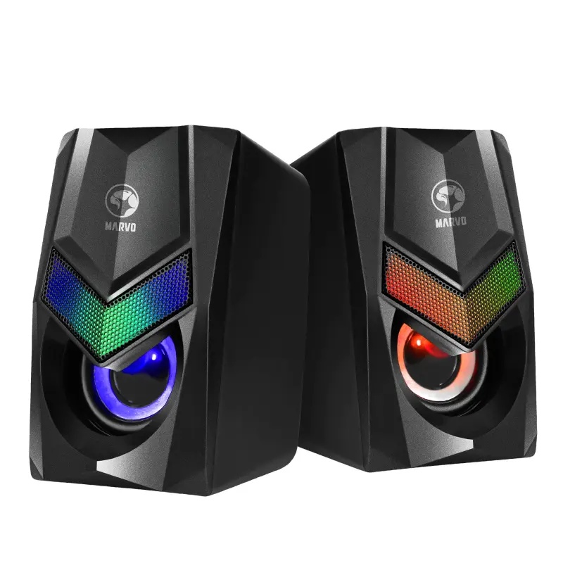 Zvučnici 2.0 USB Marvo SG-118 snage 2x3W, RGB LED osvetljenje