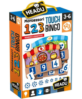 Headu Montesori taktilni bingo igra za decu - 35023