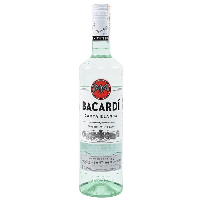 Bacardi Carta Blanca 0.7L