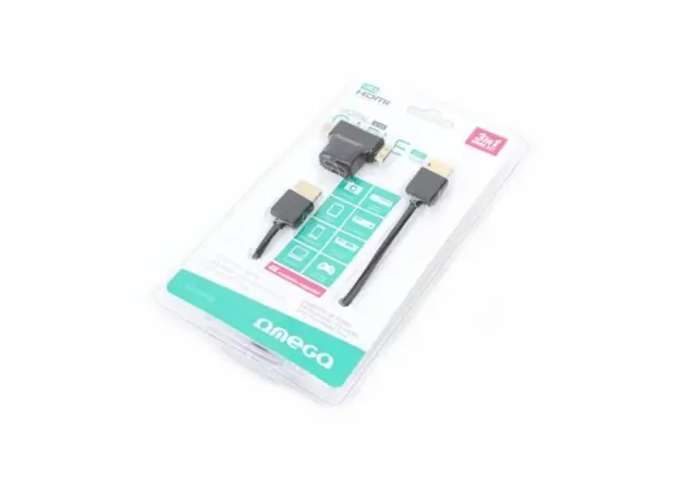 PLATINET Kabl Omega OCHBA18 HDMI 1.8m+adapter