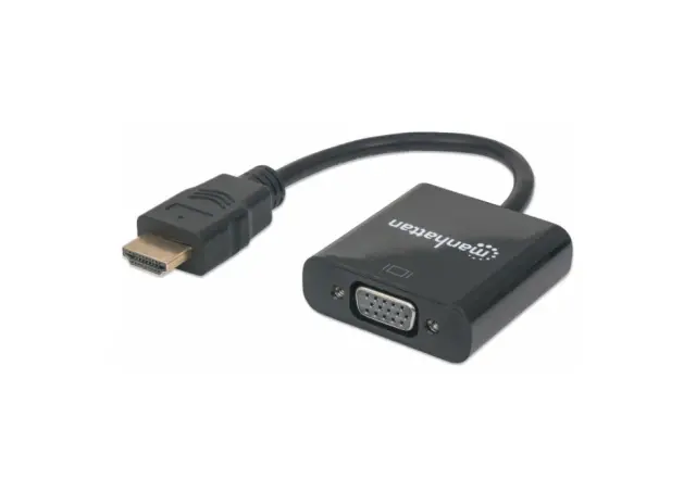 MANHATTAN Adapter 151467 HDMI/M - VGA/F