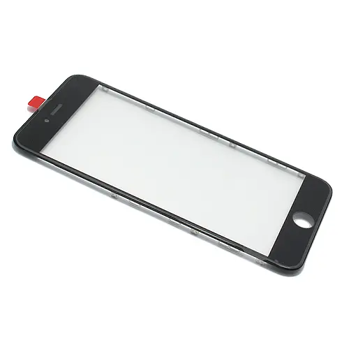 Staklo touch screen-a za Iphone 6 PLUS sa frejmom + oca, Crno