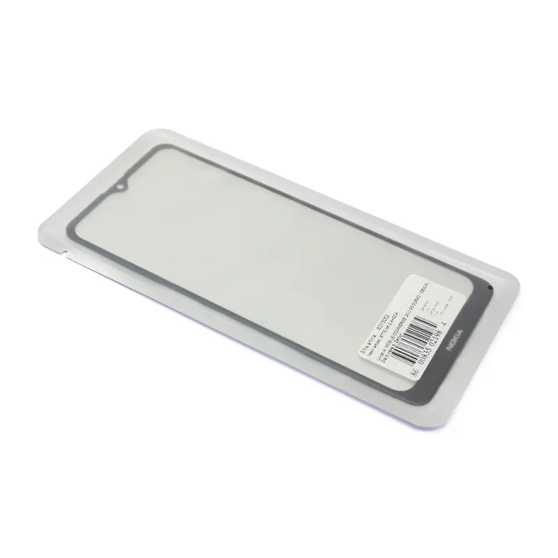 Staklo touch screen-a za Nokia 2.4 + OCA stiker, Crno