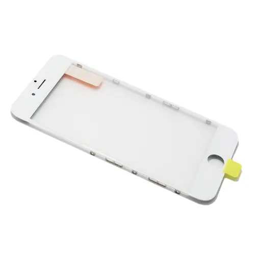 Staklo touch screen-a za Iphone 6G sa frejmom + oca , Belo