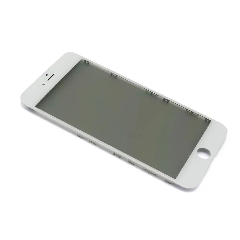 Staklo touch screen-a za Iphone 6S Plus + okvir + OCA stiker + polaroid (Crown Quality) , Belo