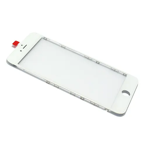 Staklo touch screen-a za Iphone 6S PLUS sa frejmom + oca , Belo