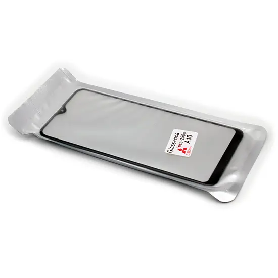 Staklo touch screen-a za Samsung A105F Galaxy A10, Crno + OCA stiker, Crno