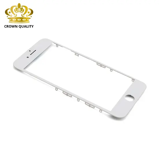 Staklo touch screen-a za Iphone 7 + okvir (Crown Quality) , Belo