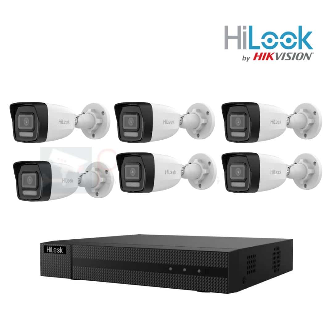 Hikvision HiLook komplet sa 6 IP kamera